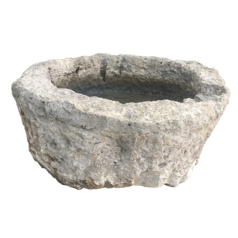 Hand-Carved Stone Container | Inner Gardens