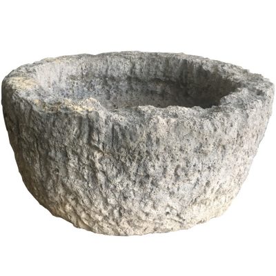 Hand-Carved Stone Container | Inner Gardens