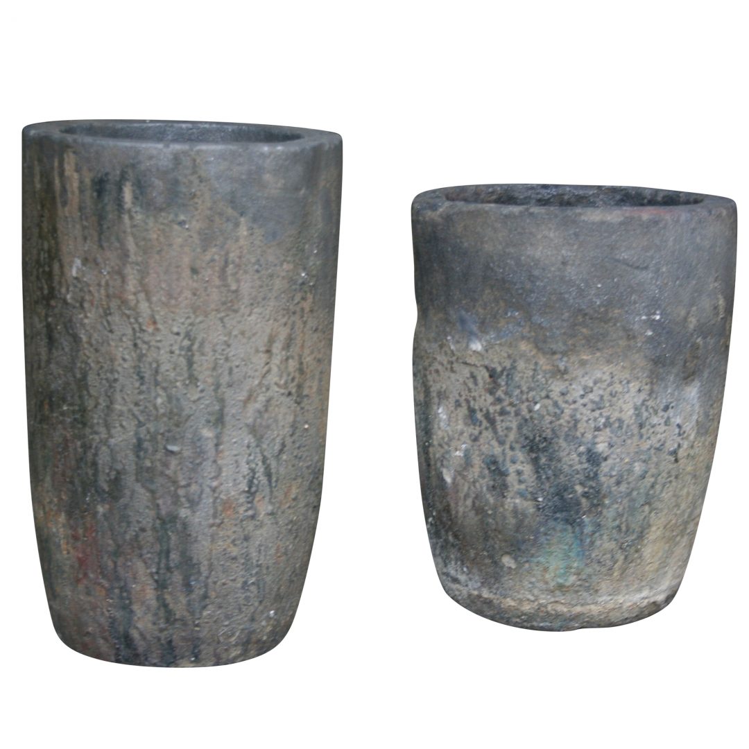 Small Slag Pot from France Circa 1930 | Inner Gardens