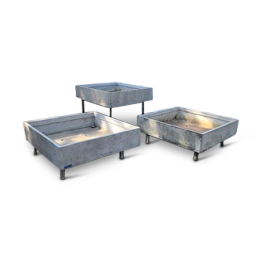 Cement Planter on Stand | Inner Gardens