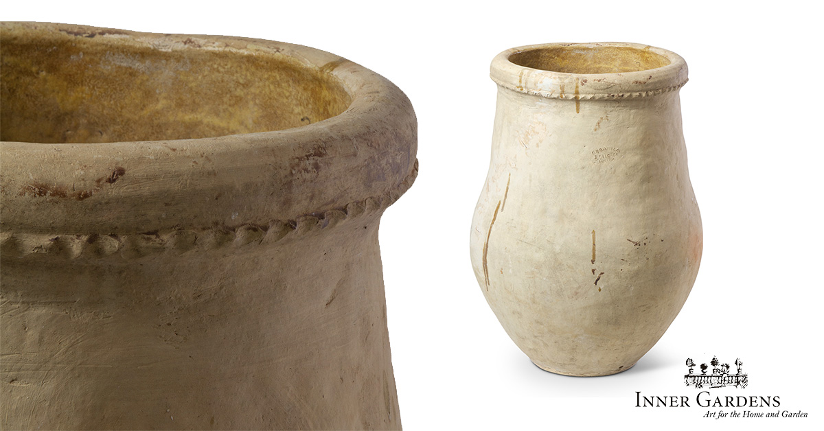 Antique Spanish Jar Outdoor Plant Pot | Inner Gardens